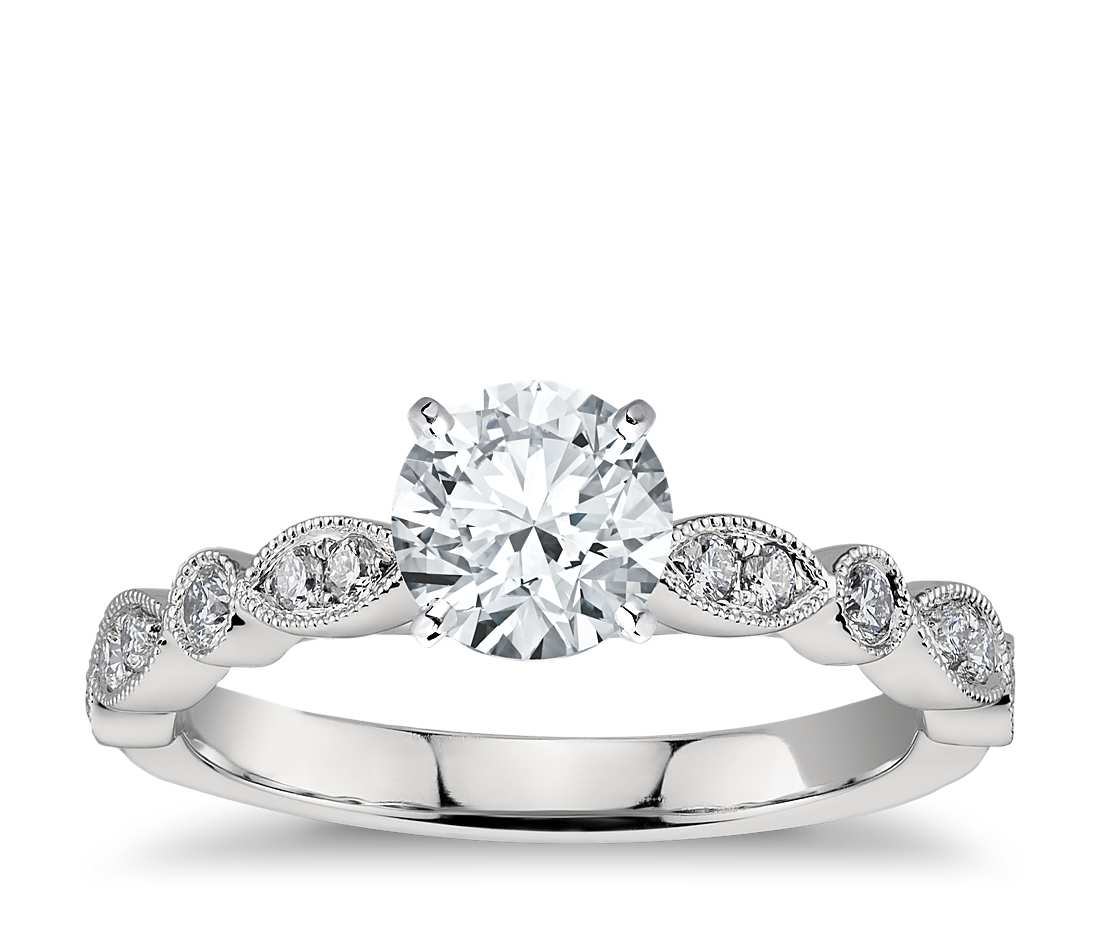 The Best Pavé & Side Stone Engagement Rings | Your Diamond Guru