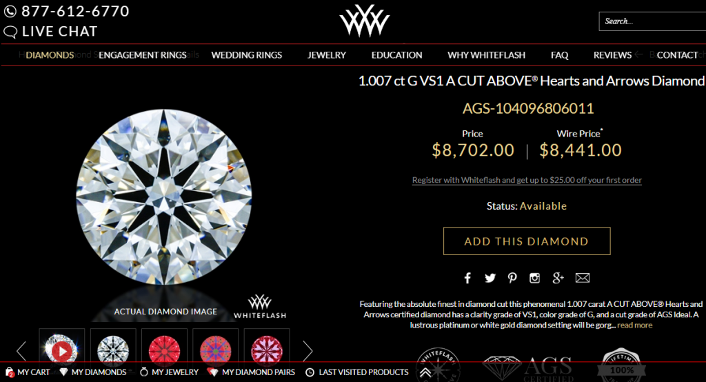 James Allen True Hearts Review | The best diamonds online?